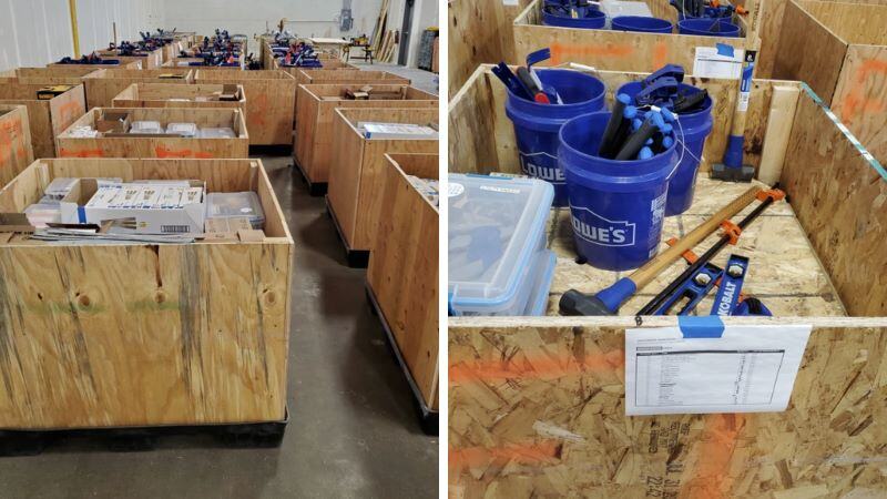 An Inside Look at the Carter Work Project Warehouse